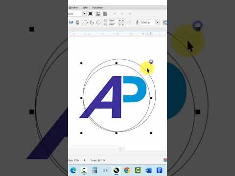 AP Logo Design In Corel draw | Coreldraw Main Logo Kaise Banaen |#logo #logodesign #coraldraw #yt