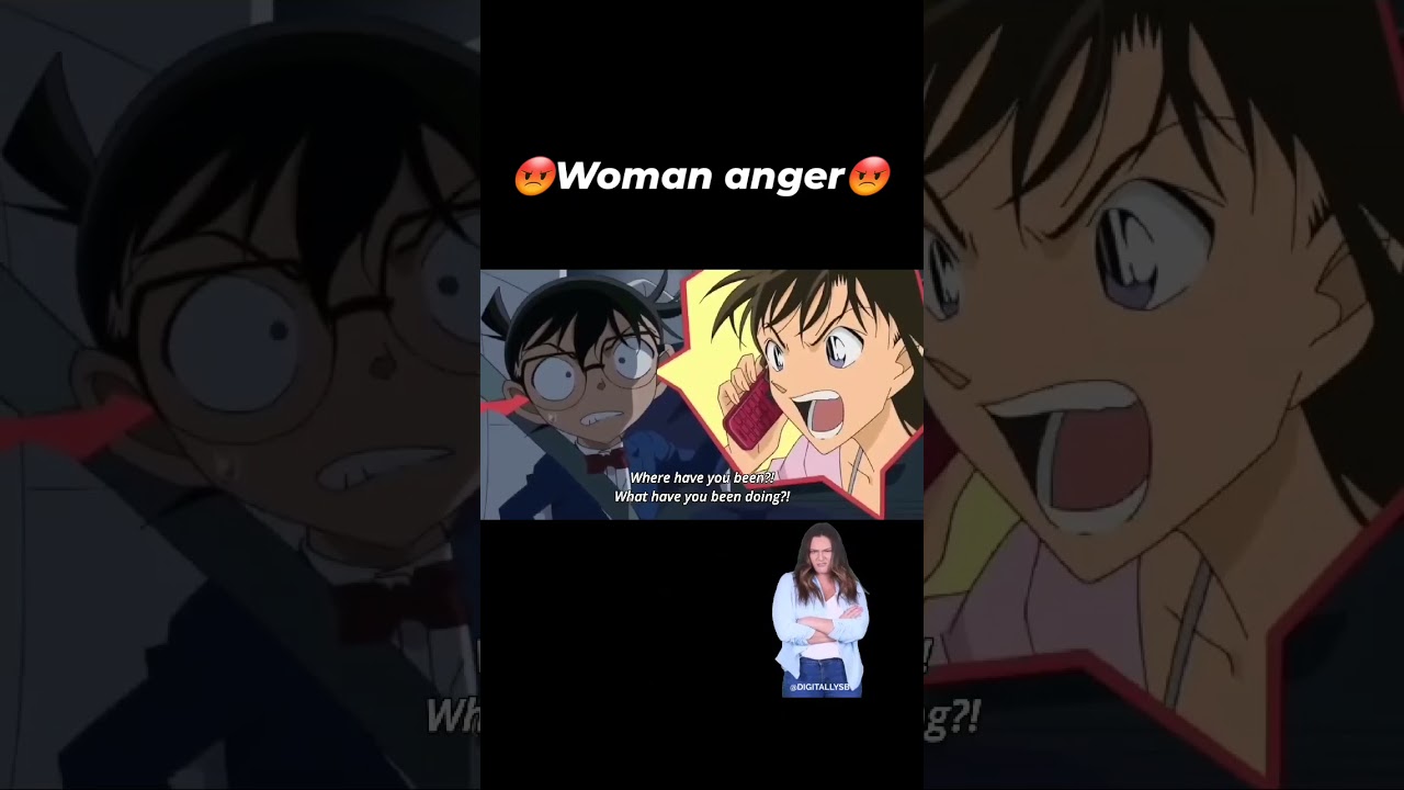 How to make your GF or wife Angry Ft.Shinichi Kudo(Conan),Ran Mouri