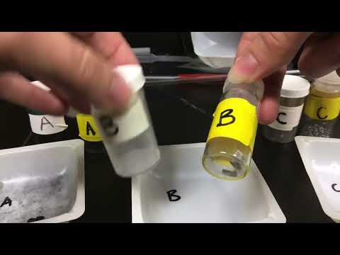 Metal, Nonmetal, Metalloid Lab