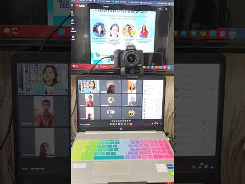 guest speaker in a webinar