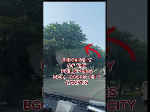 UNIVERSITY OF THE PHILIPPINES BGC TAGUIG CITY CAMPUS #shortvideo #up #campus #taguigcity #bgc