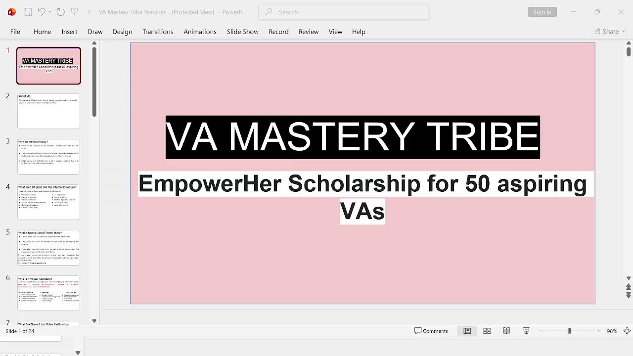 VA Mastery Tribe  Live Stream