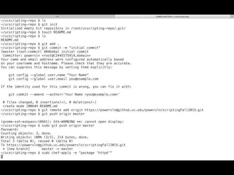 Install httpd using chef