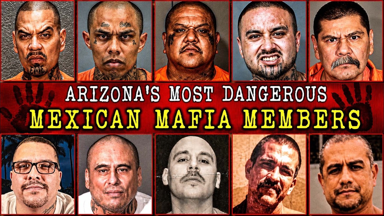 Top 10 Most Dangerous Arizona Mexican Mafia Members — Even Prison Walls Couldn't Protect You