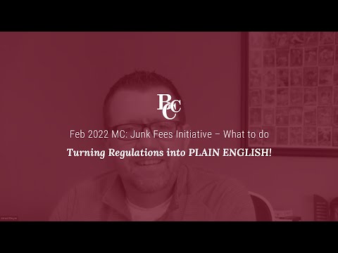 MC Junk Fees Initiative – What to do