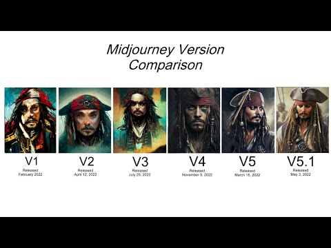 Midjourney UNBELIEVABLE Transformation from V1 To V5.1 - Seeing Is Believing!
