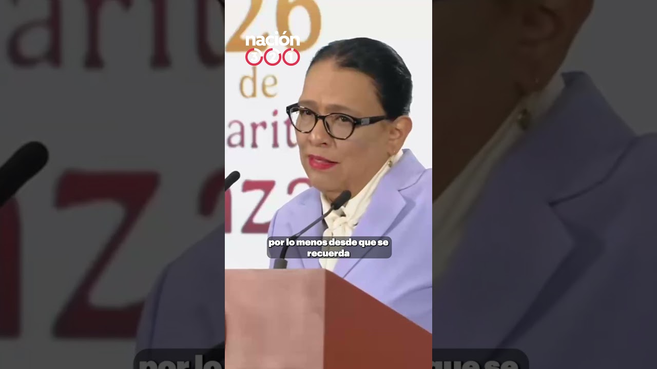 Rosa Icela confirms that Mexico will work with the UN on forced disappearances in the country