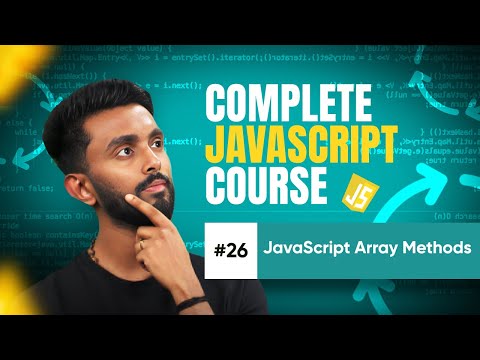 JavaScript Array Methods | Day 26 | Complete JavaScript Course 2025