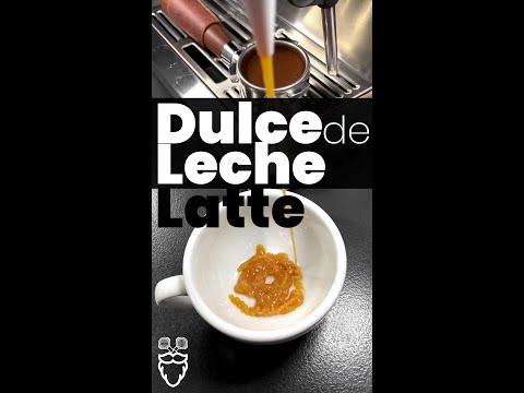 Delicious Dulce de Leche Latte with Sage Barista Express