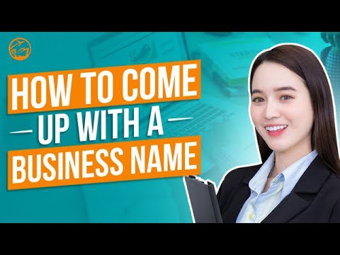 How To Come Up With A Business Name