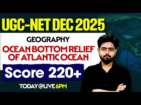 Ocean Bottom Relief Of Atlantic Ocean Video Lecture - Crash Course for ...