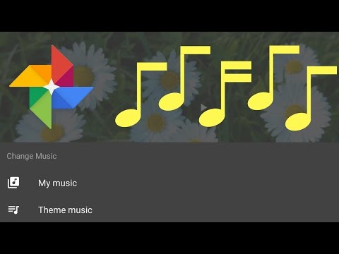 Create a Movie with your own music in Google Photos (Android)