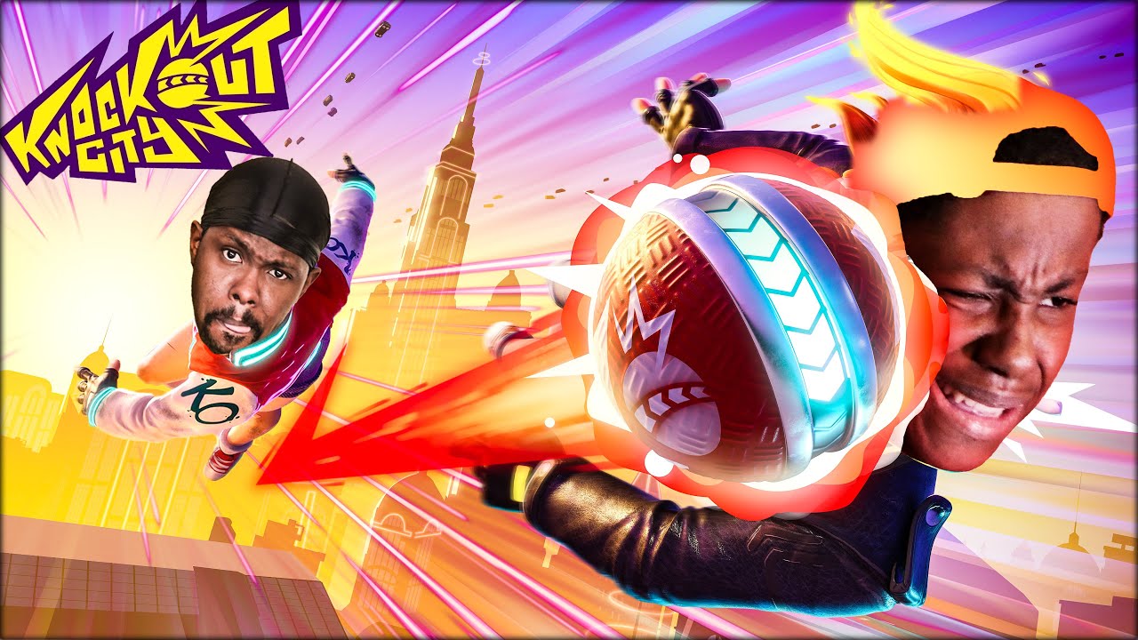 Dion vs Trent In 1v1 Dodgeball (Knockout City)