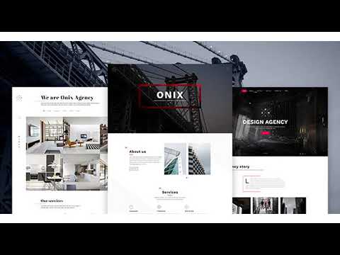 Onix - Multi Purpose Architecture / Interior / Portfolio PSD Template | Themeforest Website