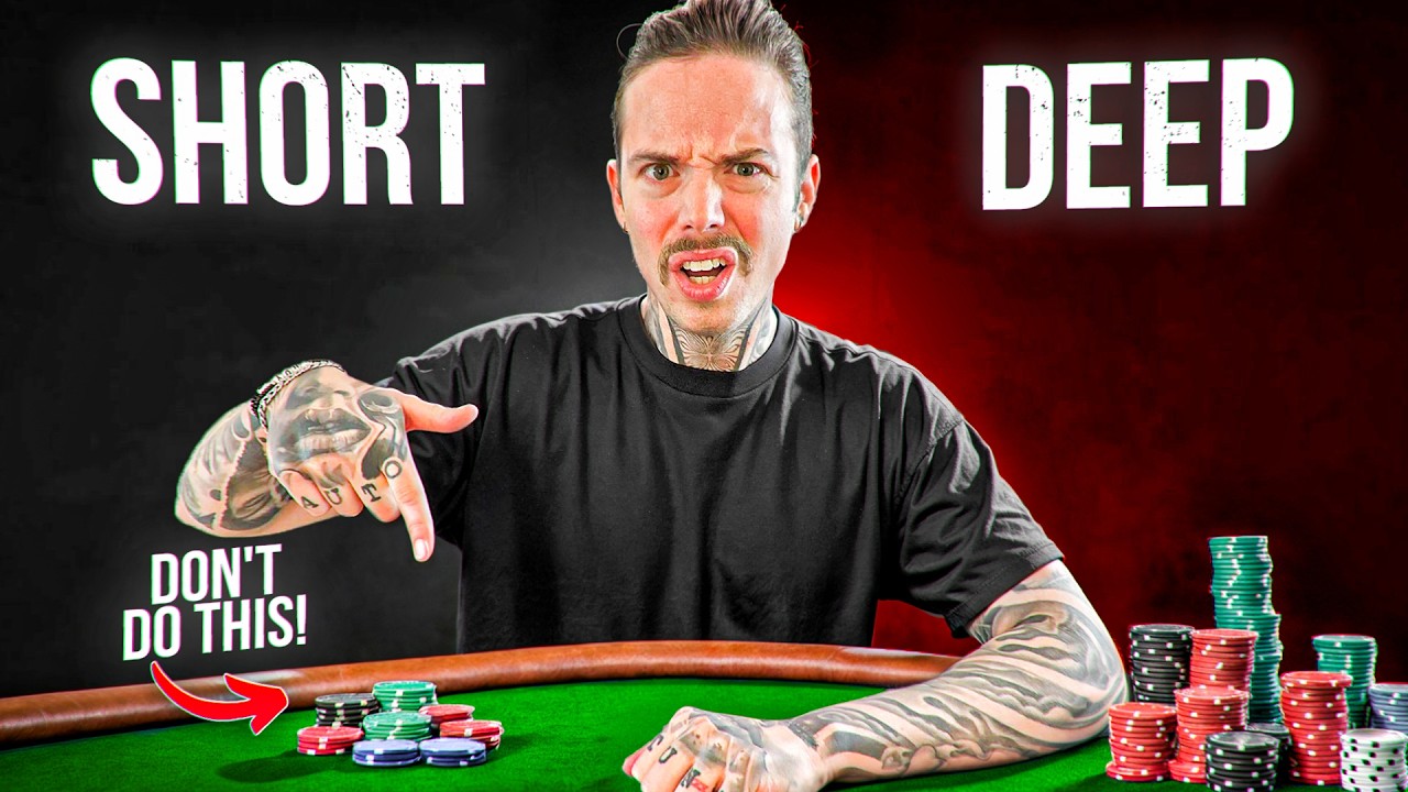 Short vs. Deep Stack: The Huge Adjustment You’re Missing