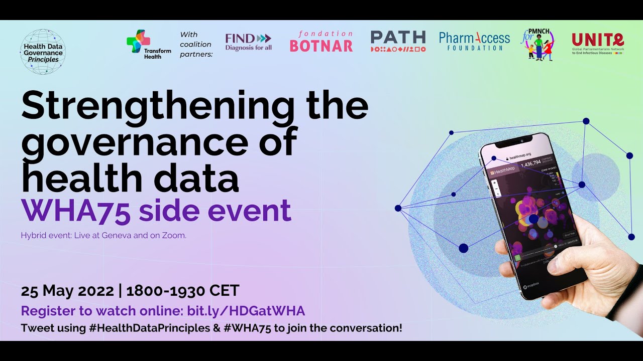 Transform Health at WHA75: Building momentum on digital health & health ...