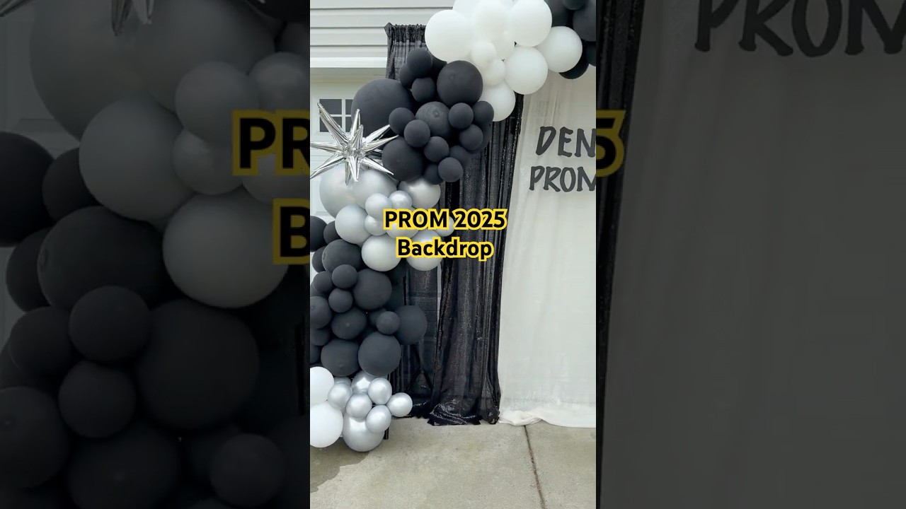 PROM 2025 BACKDROP #prom #prom2025 #backdrop #ytshort #shortsfeed #diy #howto #prom2025backdrop