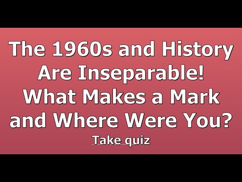 1960s Quiz