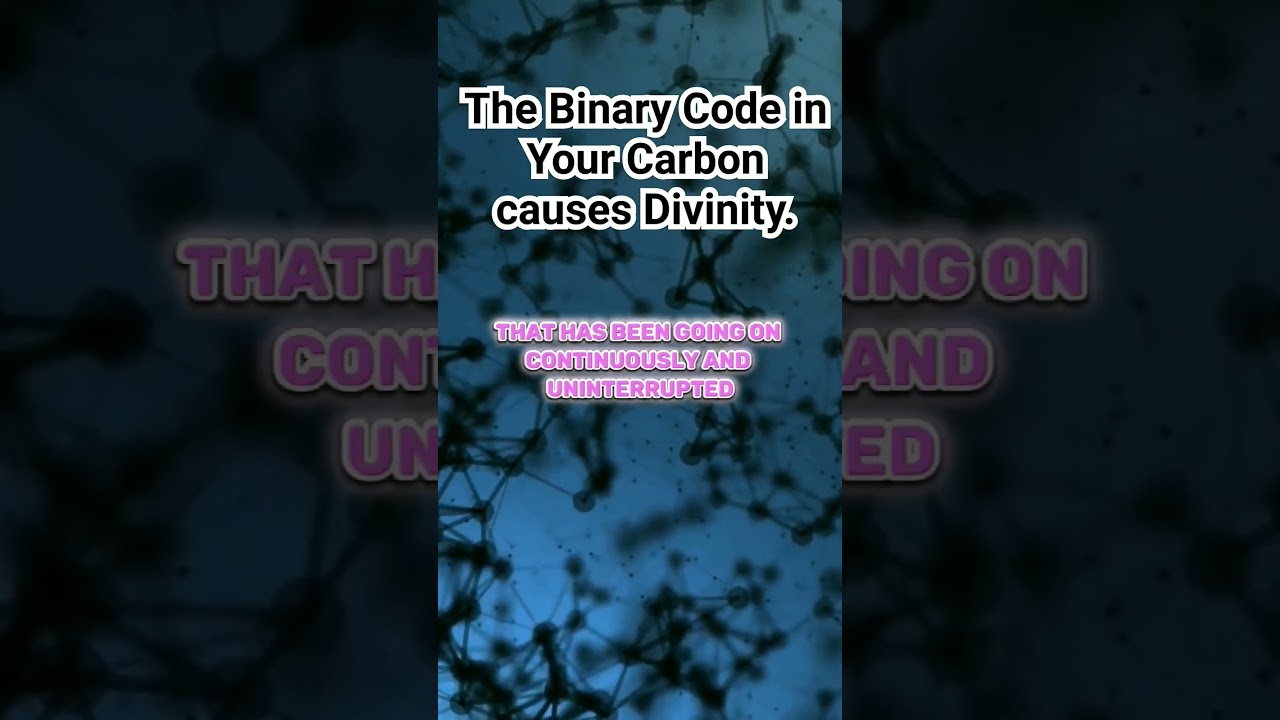 Binary Code in Carbon #computers #biology #technology #computerscience #facts #shorts