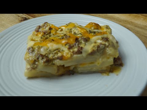 Ground Beef Potato Casserole