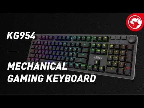 კლავიატურა MARVO KG954 EN-R WIRED | KLAVIATURA