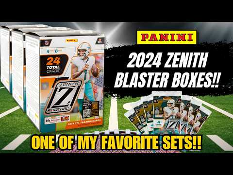 2024 PANINI ZENITH FOOTBALL BLASTER BOXES!!! Best New Football Cards!!! #football #footballcards