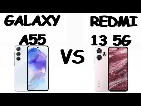 Samsung Galaxy A55 vs Xiaomi Redmi 13 5G