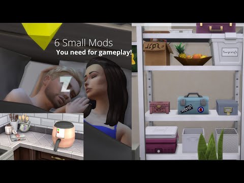 6 Small Mods You Need for Gameplay 👾|| The Sims 4