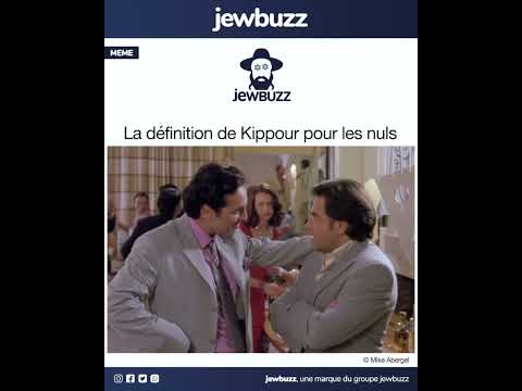 jewbuzz - La définition de Kippour pour les nuls