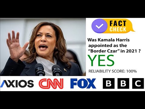 PROOF - Unveiling the Truth: Kamala Harris Appointed Border Czar by Joe Biden!