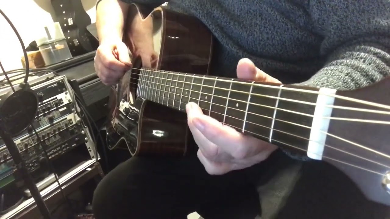 Acoustic Guitar Riff for Schools Out (Forever)