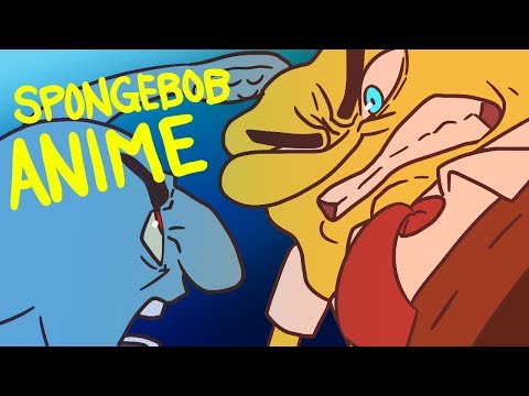 This "SpongeBob SquarePants" Anime Opening Is Low-Key Nightmare Fuel
