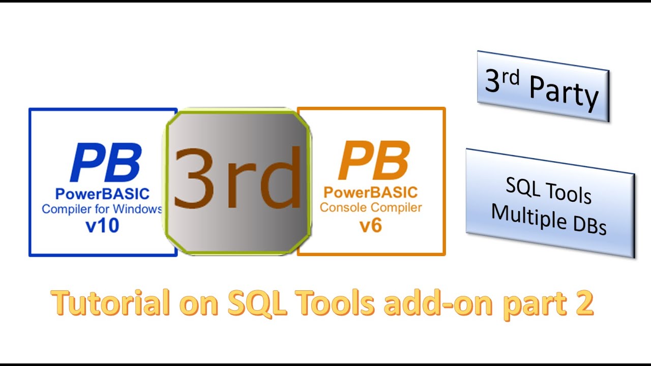 PowerBasic Windows and Console complier, 3rd Party Add-ons - SQL Tools from Perfect Sync part 2