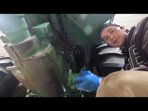 How to change hydraulic fluid, filters & suction screen on John Deere 4560 MFWD.