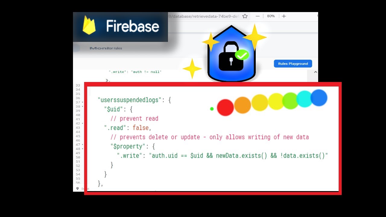 Firebase Realtime Database Security Rules - Android Studio Tutorial