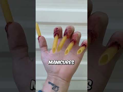 Cutting Off an Extra Finger?! 🔪 (@sfxbydavid on TikTok) #shorts