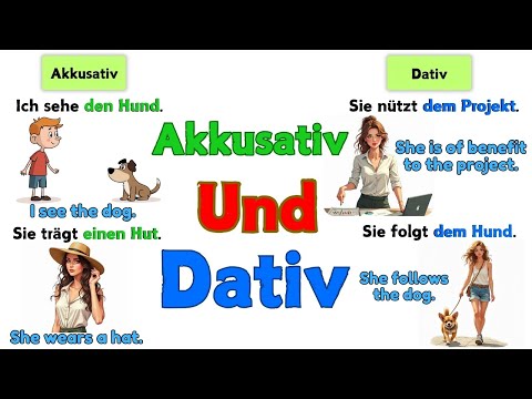 DEUTSCH LERNEN: DATIV vs. AKKUSATIV! 🤯 100+ Sätze & Phrasen (Nie wieder Fehler!)