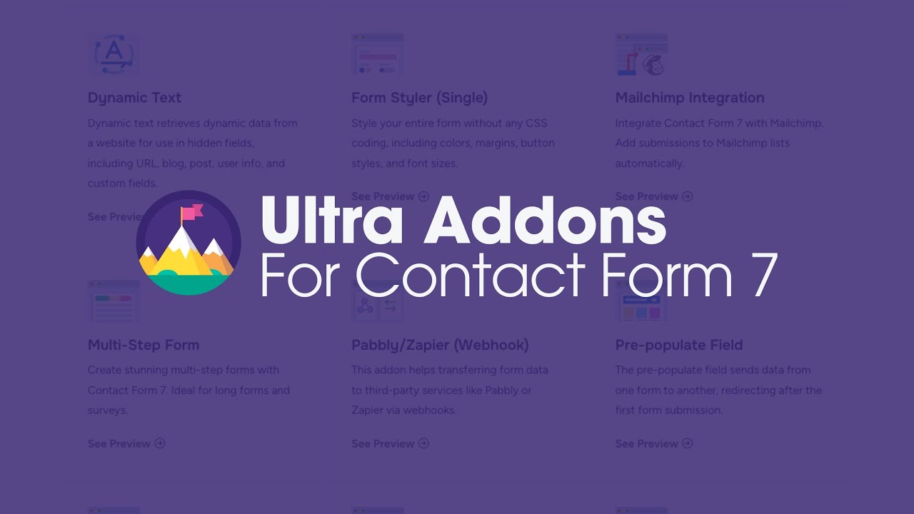 Ultra Addons for Contact Form 7 | The Easiest & Best Contact Form 7 Addons Plugin for WordPress
