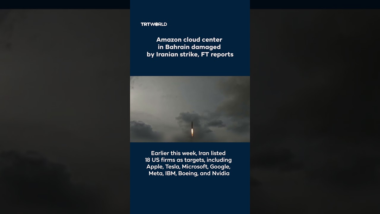 Amazon center damaged by Iran