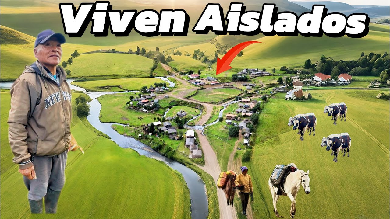 THEY LIVE Isolated in the PÁRAMO, you can only visit them in SUMMER