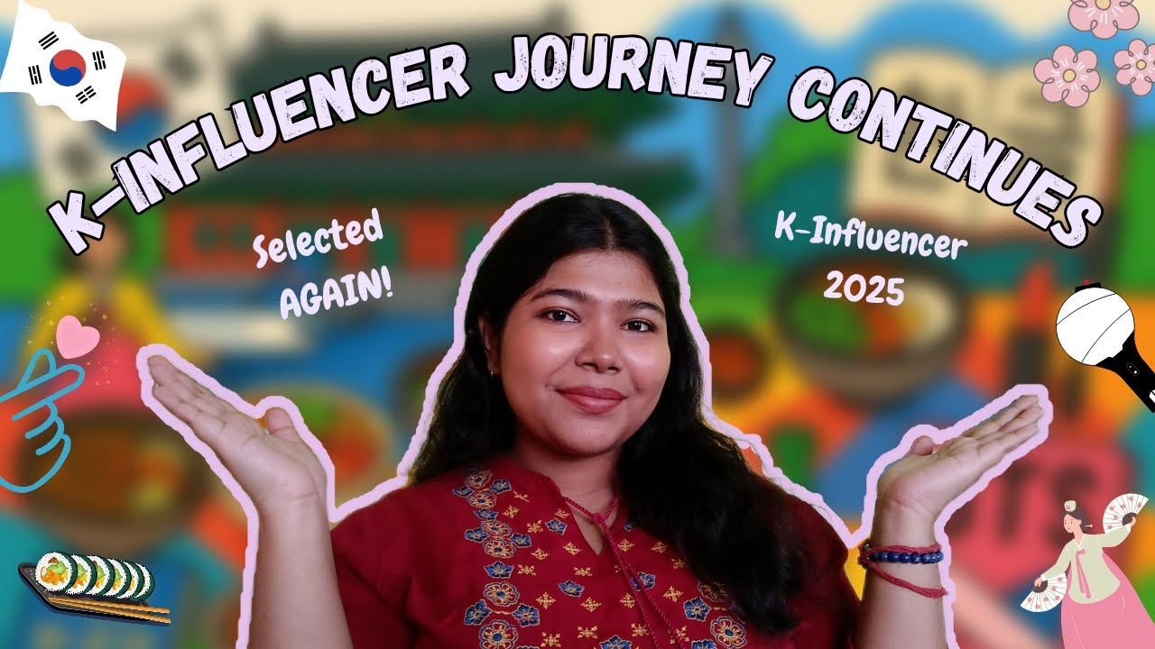 I Got Selected Again as a K-Influencer in 2025!🤩🇰🇷✨