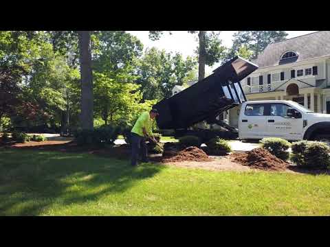 Agape Lawn Company | Designer Mulch Installation | Landscaping Services Near Me