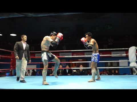 Ambassador knockout Muay Thai Championship-Bikram Rana Magar wins Gold medal at 60kg catagory