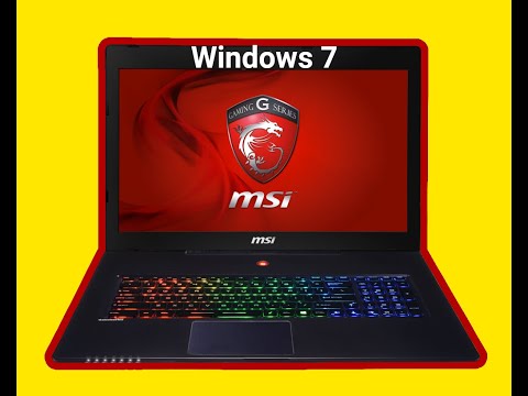 How to install windows 7 x64 on MSI GS70 2PC Stealth (UPDATED LINKS 2023)