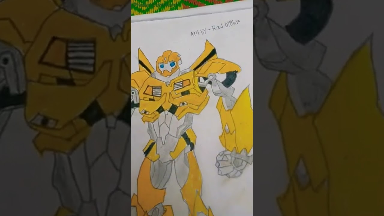 bumblebee drawing easy | bumblebee drawing step by step | bumblebee drawing .