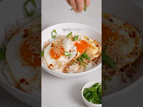 Korean Egg Rice is SO good π€€ #easyrecipes