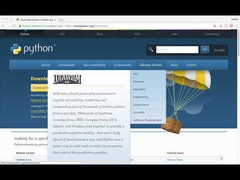 Installing Python and Pygame for Mac