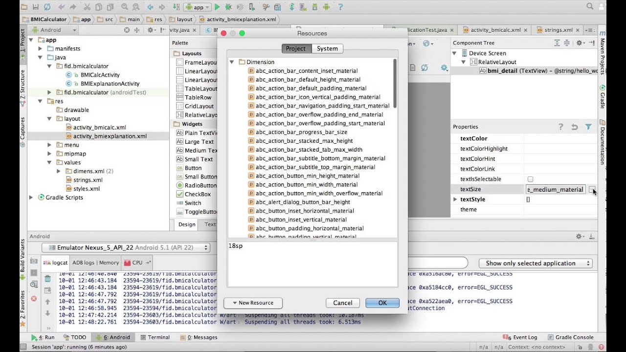 Android application with multi activity
