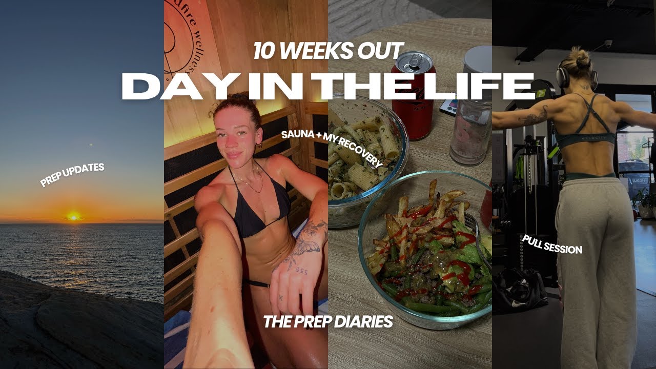 PREP DIARIES EP. 8 | realistic day in the life of prep 10 weeks out