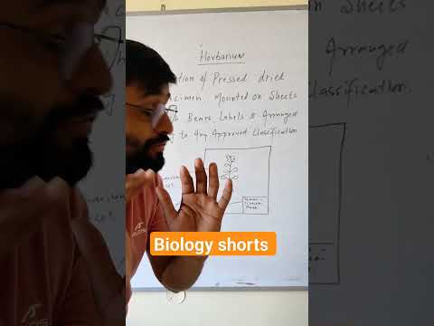 What is Herbarium? Biology shorts| Dr. Sam's Biology|